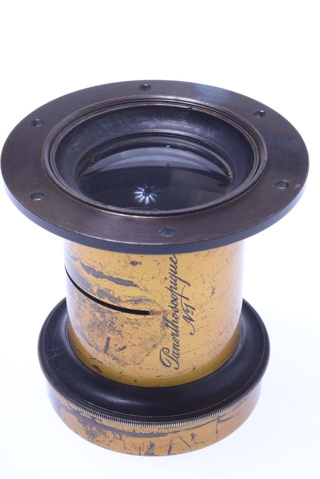 GASC & CHARCONNET A. LAVERNE ANTIQUE BRASS LENS ‘240MM’ 5X7” CAMERA | eBay