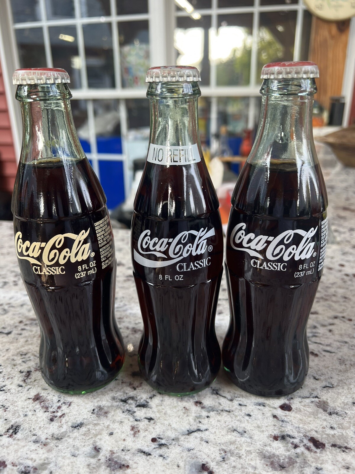 3 Vtg Coke Coca Cola Classic 8 Oz No Refill Elvis St Louis Cardinals ...