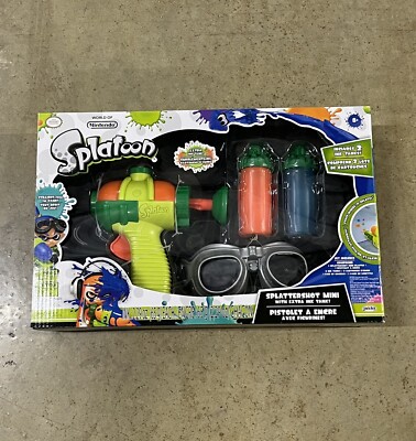 World of Nintendo Splatoon Splattershot Mini Set w/ Extra Goggles & 2 ...