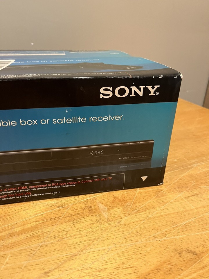 Sony RDR-GX257 HDMI 1080p Upscaling DVD Player/Recorder New | eBay