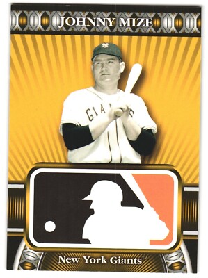 Johnny Mize Topps HTA Set Card #33 of 50 | eBay