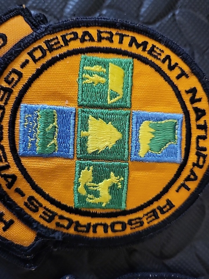 Georgia Department Of Natural Resources Game And Fish Iron On Patches ...