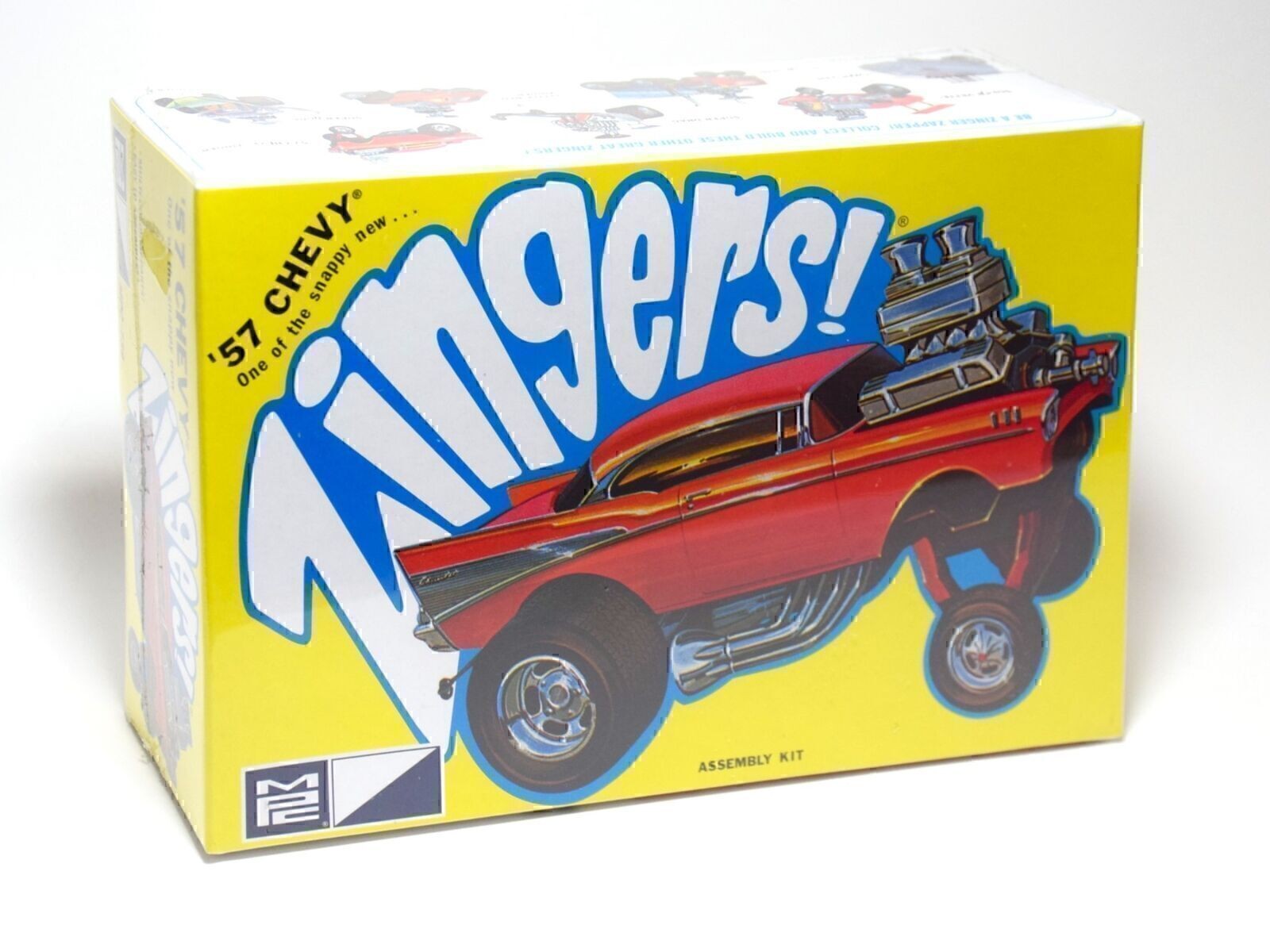 MPC 739 1/32 Scale Zingers! 1957 Chevy Hardtop Plastic Model Kit | eBay