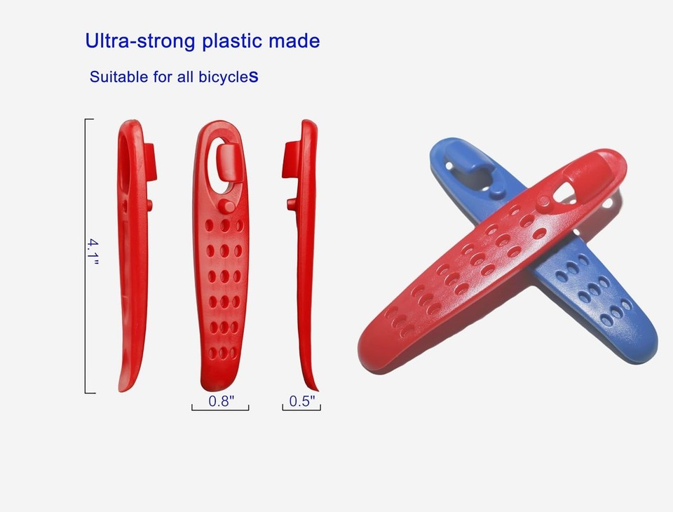TTVVDS 5 Pack Ultra Strong Bike Tire Levers - Durable & Ergonomic ...