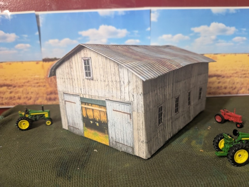 # 577 HO SCALE TOBACCO BARN | eBay