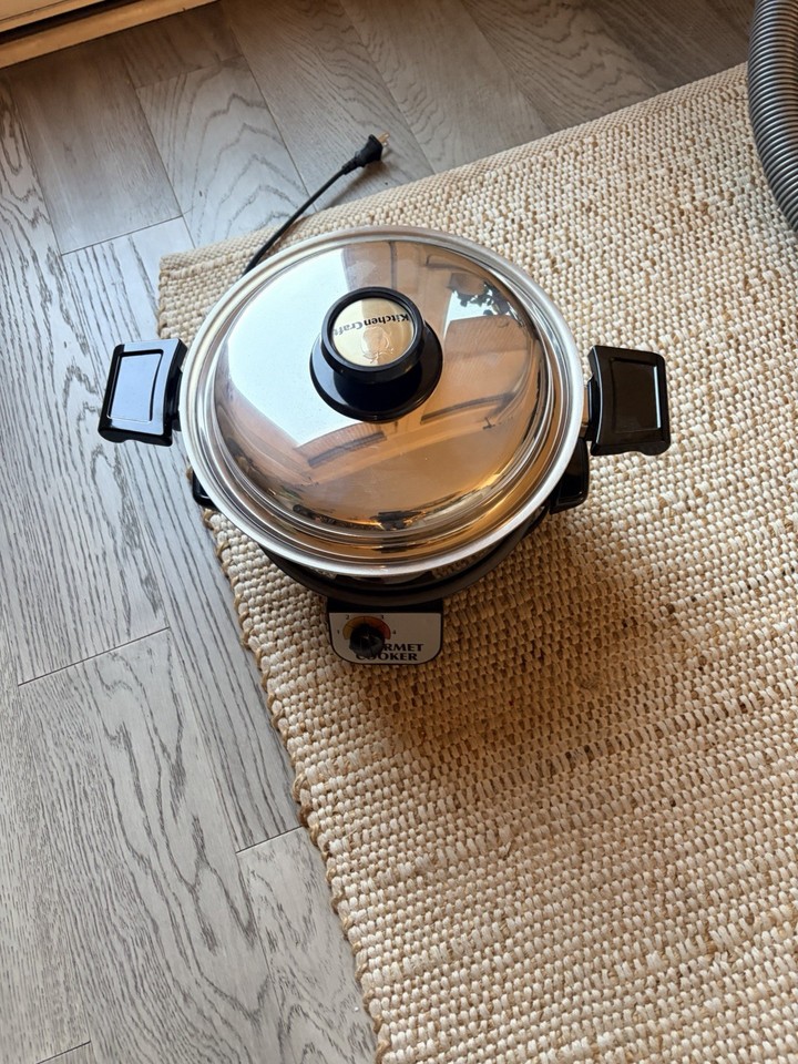 Kitchen Craft Waterless Cookware 4 qt gourmet slow cooker set - made in ...