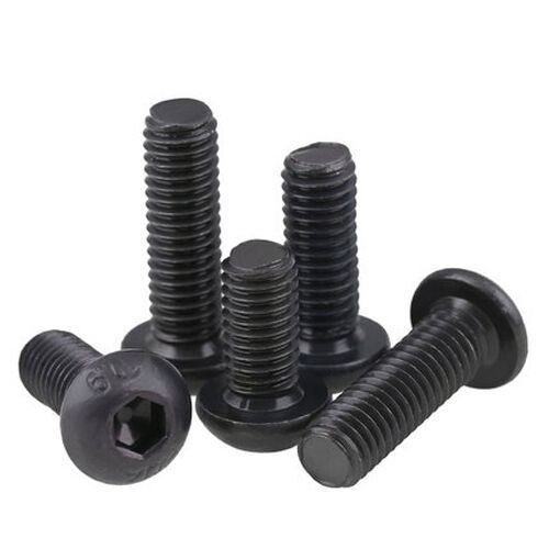 M5 M6 Allen Screws Mushroom head Hex Half Round Screw Hexagon Bolt 6 ...