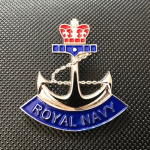 ROYAL NAVY ENAMEL PIN BADGE SAILOR MILITARY (PB83) BIGGER THAN OTHERS ...