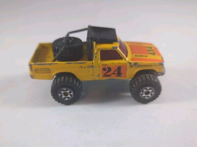 Vintage Matchbox 1981 4x4 Open Back Truck (Yellow #24) | eBay