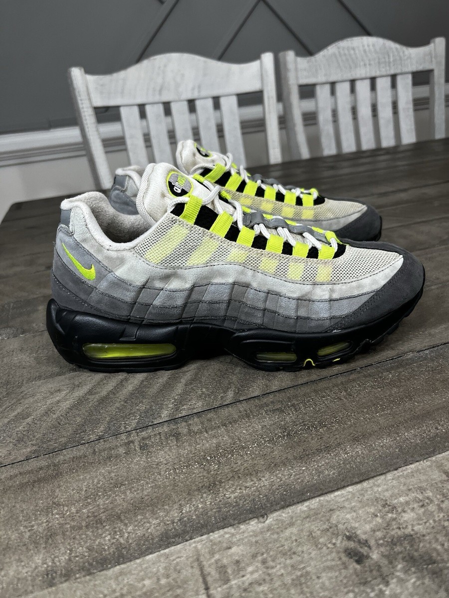 Nike Air Max 95 OG Neon Green Cool Grey Black 2015 5Mens Nike Air Max 95 OG Neon Green Cool Grey Black 2015 5Mens