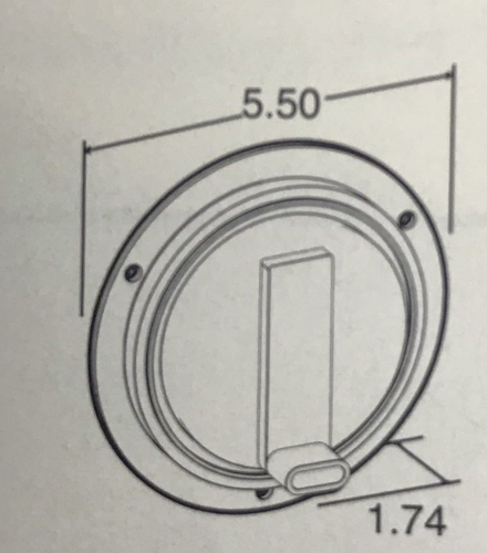 TRUCK-LITE 44322R LED Lamp Super 44 Red Round Stop/Turn/Tail 6 Diode ...