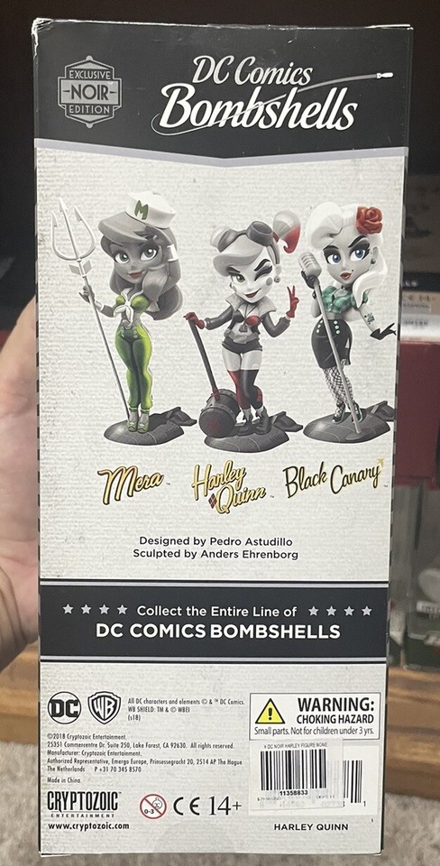 Cryptozoic DC Comics Bombshell Harley Quinn Noir Hot Topic Exclusive | eBay