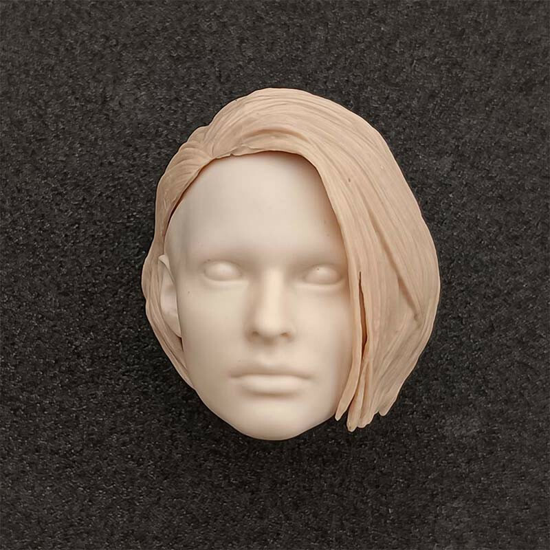 1/6 Scale Resident Evil Police Wome Jill Head Sculpt Unpainted Fit 12 ...