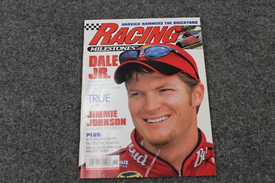 Racing Milestones Dale Earnhardt JR NOV 2003 Magazine (Very Good) | eBay