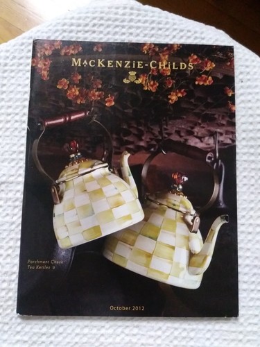Mackenzie-Childs Catalog - October 2012 VGC Free Shipping !!! | eBay