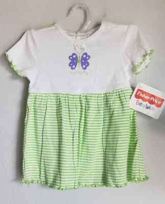Fisher Price Babywear Baby Girls Dress Multi Color Sz. 3-6 Mos. NWT | eBay