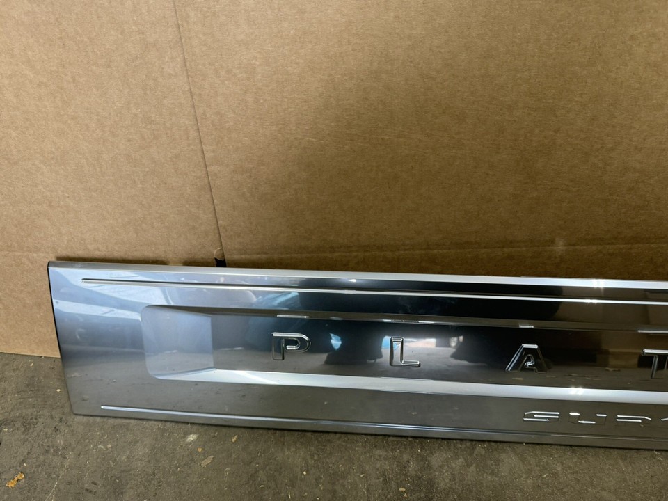 2020-2022 Ford F250 F350 F450 Super Duty Platinum Tailgate Trim Panel ...