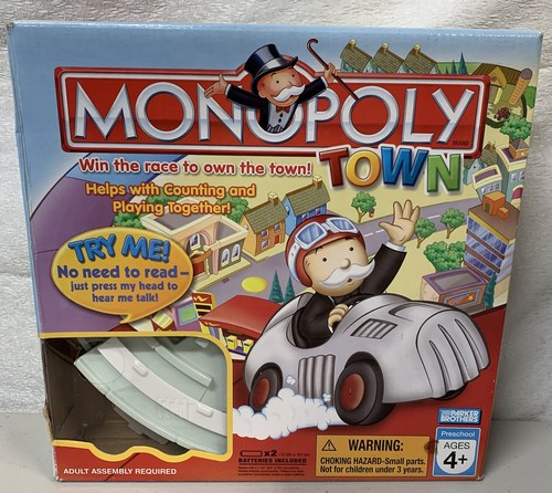 Monopoly Town Round Circle Board Game Hasbro COMPLETE | eBay