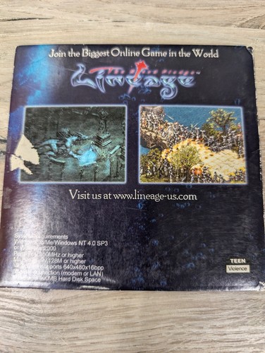 Lineage: The Blood Pledge (2001, PC Computer CD-ROM) Video Game by ...