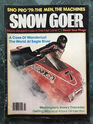 Vintage Snow Goer Magazine 02–1979, Scorpion Sled On Cover | eBay