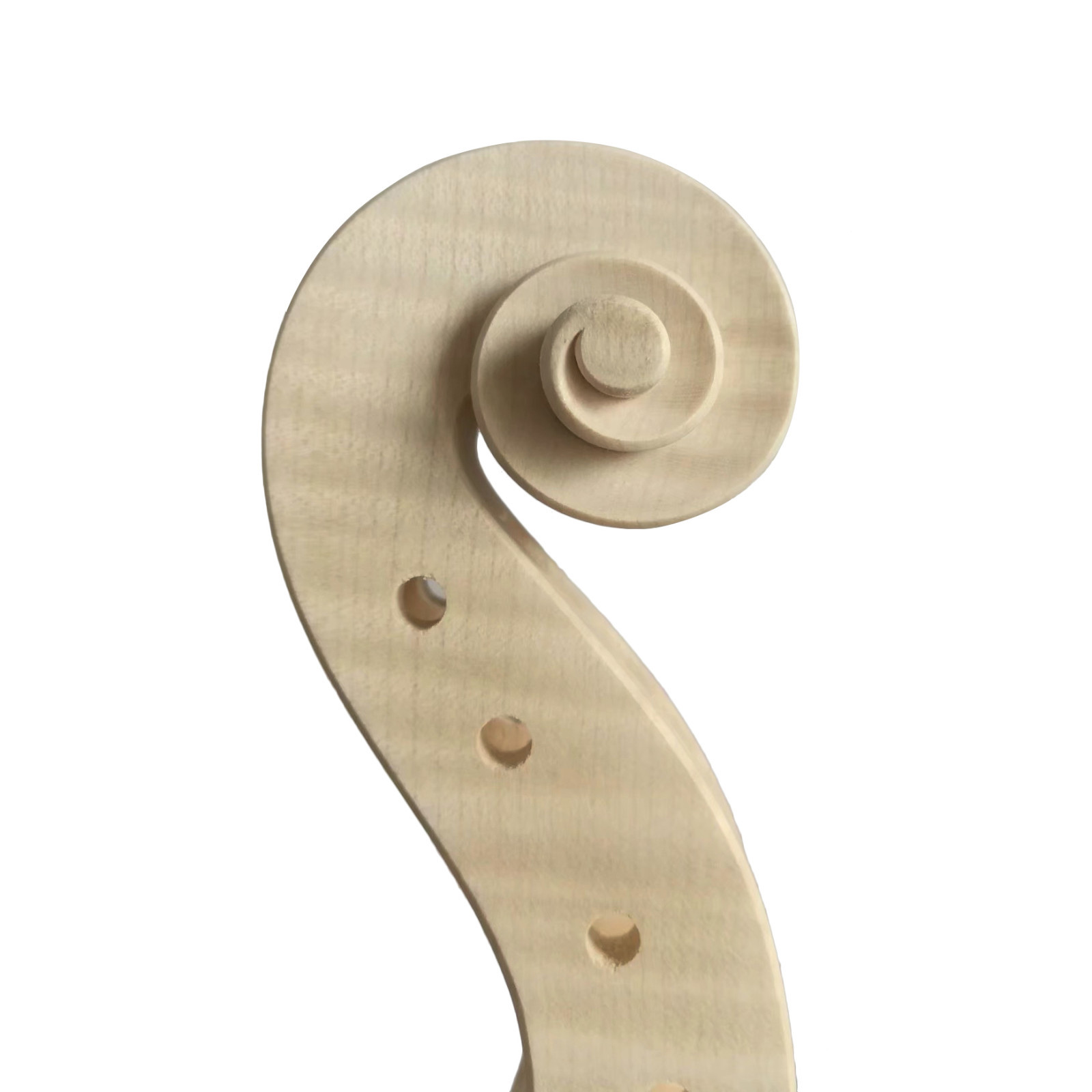 Stradivarius 1715 Maple Violin Scroll Neck Ebony Fingerboard Tiger ...