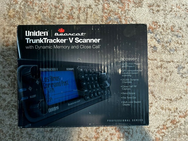 Uniden BCD996P2 Digital Mobile TrunkTracker V Scanner for sale online ...