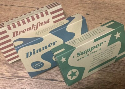 Complete Edible K Rations - Reproduction Morale WWII K Rations | eBay