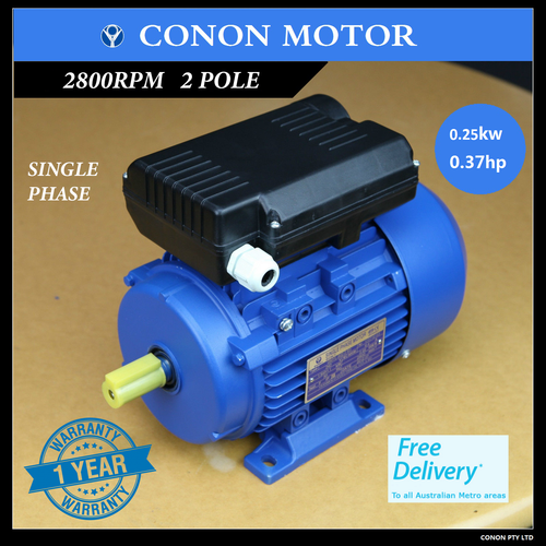 0.25kw 0.37HP 2800rpm REVERSIBLE CSCR Electrical motor single-phase ...