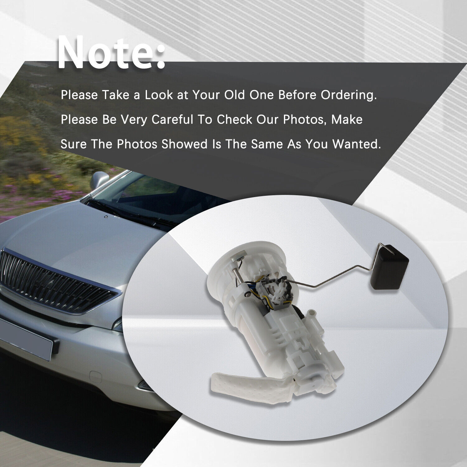 Fuel Pump Sending Module Assembly for 1999-2003 Lexus RX300 3.0L 77020 ...