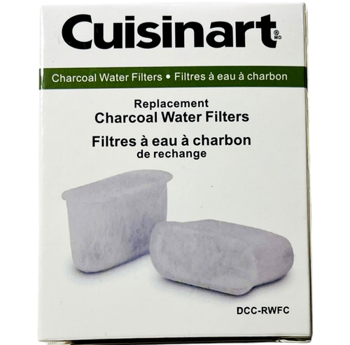 Cuisinart DCC-RWFC Replacement Charcoal Water Filters 2 Filters for ...