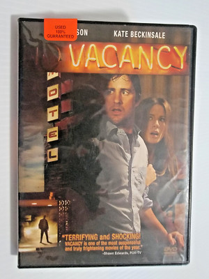Vacancy (DVD, 2007, Widescreen/Full Screen) Luke Wilson Kate Beckinsale ...