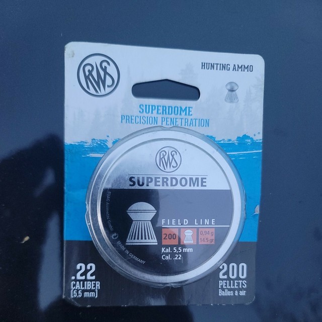 Umarex Rws Superdome Field Line Pellets .22 Caliber 200 Count C17 for ...