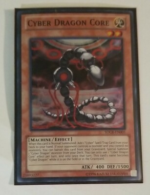 Yu-Gi-Oh! TCG Cyber Dragon Core Structure Deck: Cyber Dragon Revolution ...