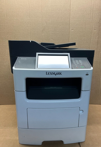 Lexmark MX611DE MX611de 7016-670 Laser Printer , Copy , Color Scan ,Fax ...