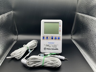 Fisher Scientific Traceable Excursion-Trac Datalogging Thermometer | eBay
