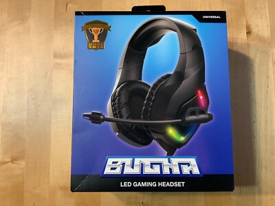 LED Gaming Headset Bucha | eBay
