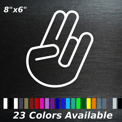 Shocker hand decal sticker | eBay