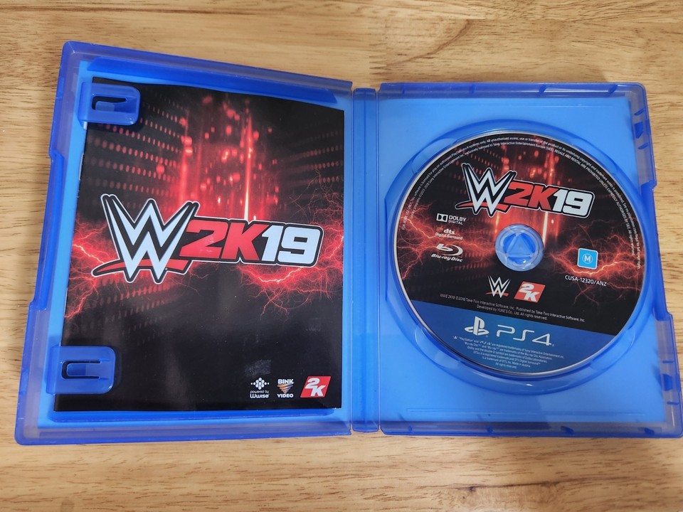 W2K19 WWE Wrestling (PS4 / PlayStation 4) Game - Free Postage | eBay ...