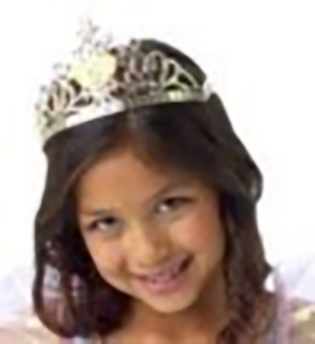 BARBIE PRINCESS TIARA Headband Headpiece Girls Childs Plastic Crown ...