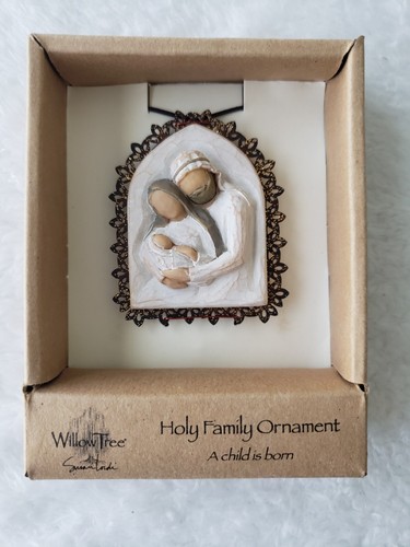 Willow Tree Ornament Holy Family 'A Child is Born' Susan Lordi Demdaco ...