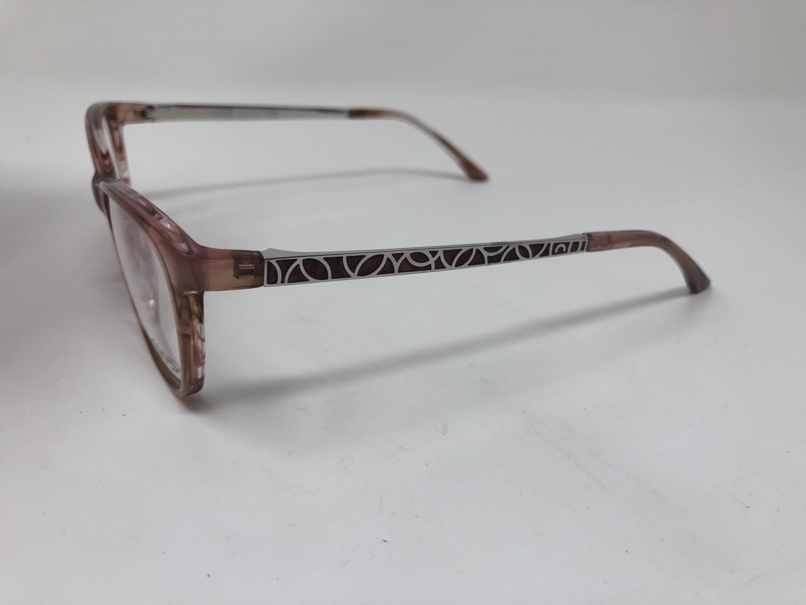 OWP GERMANY EYEGLASSES FRAME MOD 2177 300 52-17-135 Peach Silver :576 ...