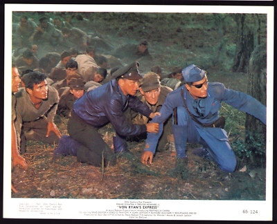 VON RYAN'S EXPRESS Original Movie Still Photo 1965 Frank Sinatra WW2 ...