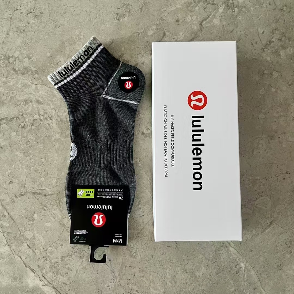 Lululemon Gift Box 5-Pack Athletic No-Show Socks | eBay
