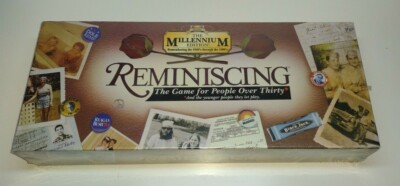 Reminiscing Board Game 2000 The Millennium Edition Remembering the 1940 ...