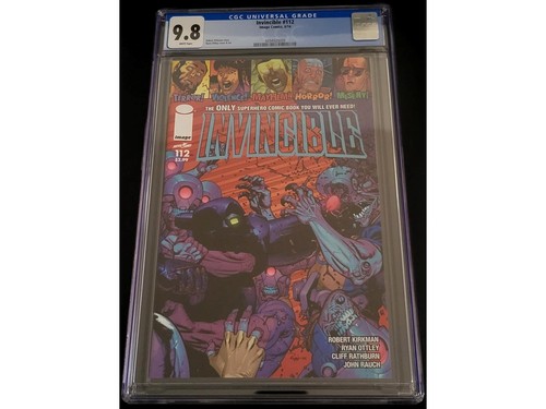 INVINCIBLE #112 CGC 9.8 ULTRA VIOLENT ISSUE KIRKMAN TV SHOW | eBay