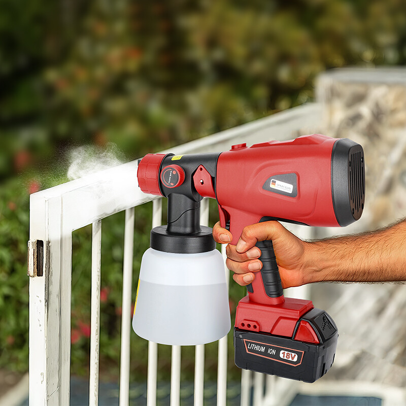 Cordless Paint Sprayer for Milwaukee m18 18V Battery Handheld HVLP ...