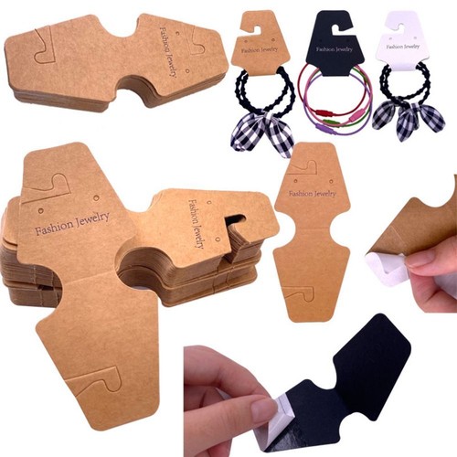 50PCS Multicolor Jewellery Packing Card Hanging Blank Tag Headband Hair ...