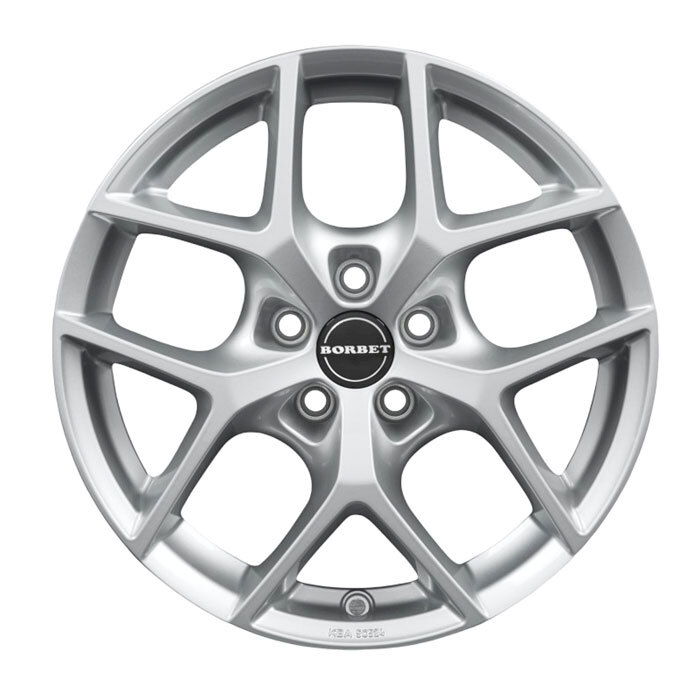 4 Borbet Wheels Y 7x16 ET38 5x112 for VW Beetle Caddy CC Cross Touran e ...