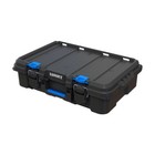 Stack System Tool Box with Small Blue Organizer & Dividers, Fits HART's ...