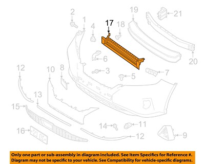 NISSAN OEM 15-24 Altima,Murano Front Bumper Bumper Components-Shutter ...